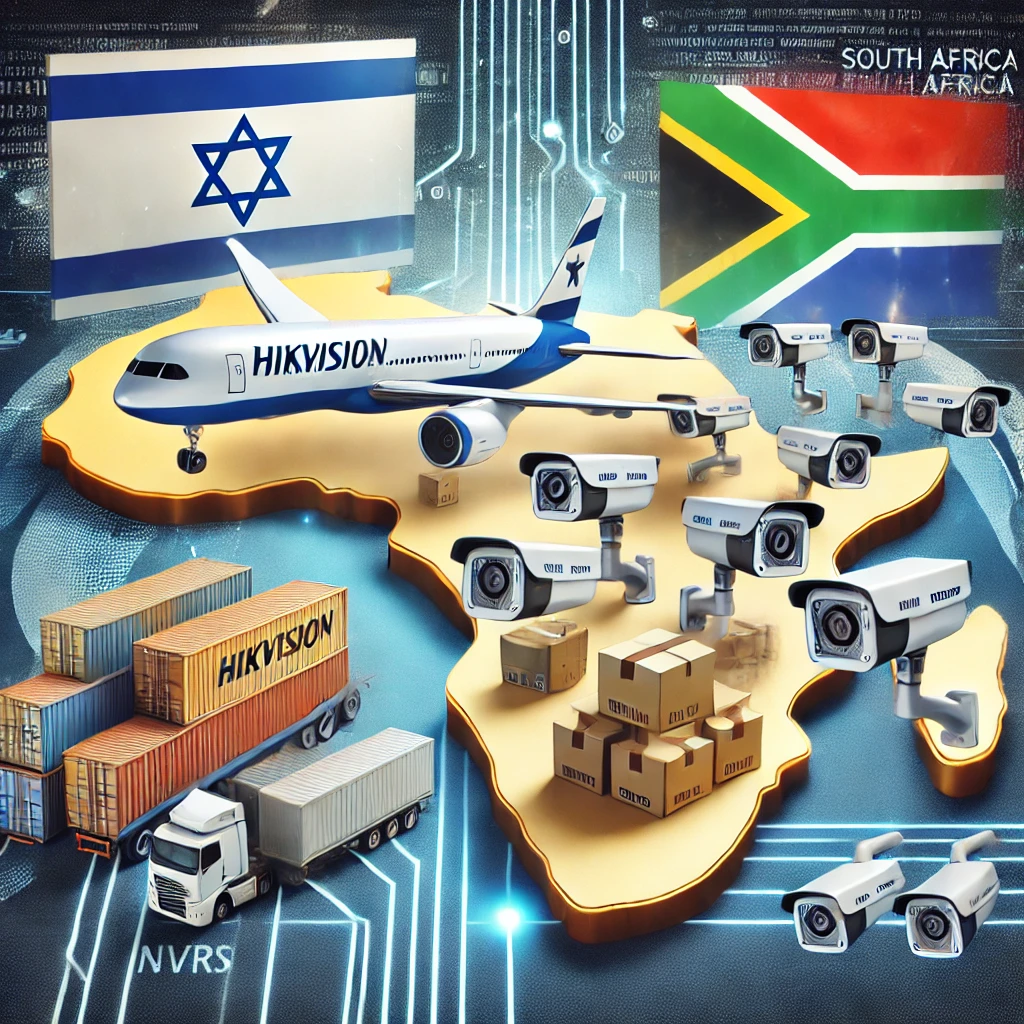 Hikvision israel Distribution to South Africa