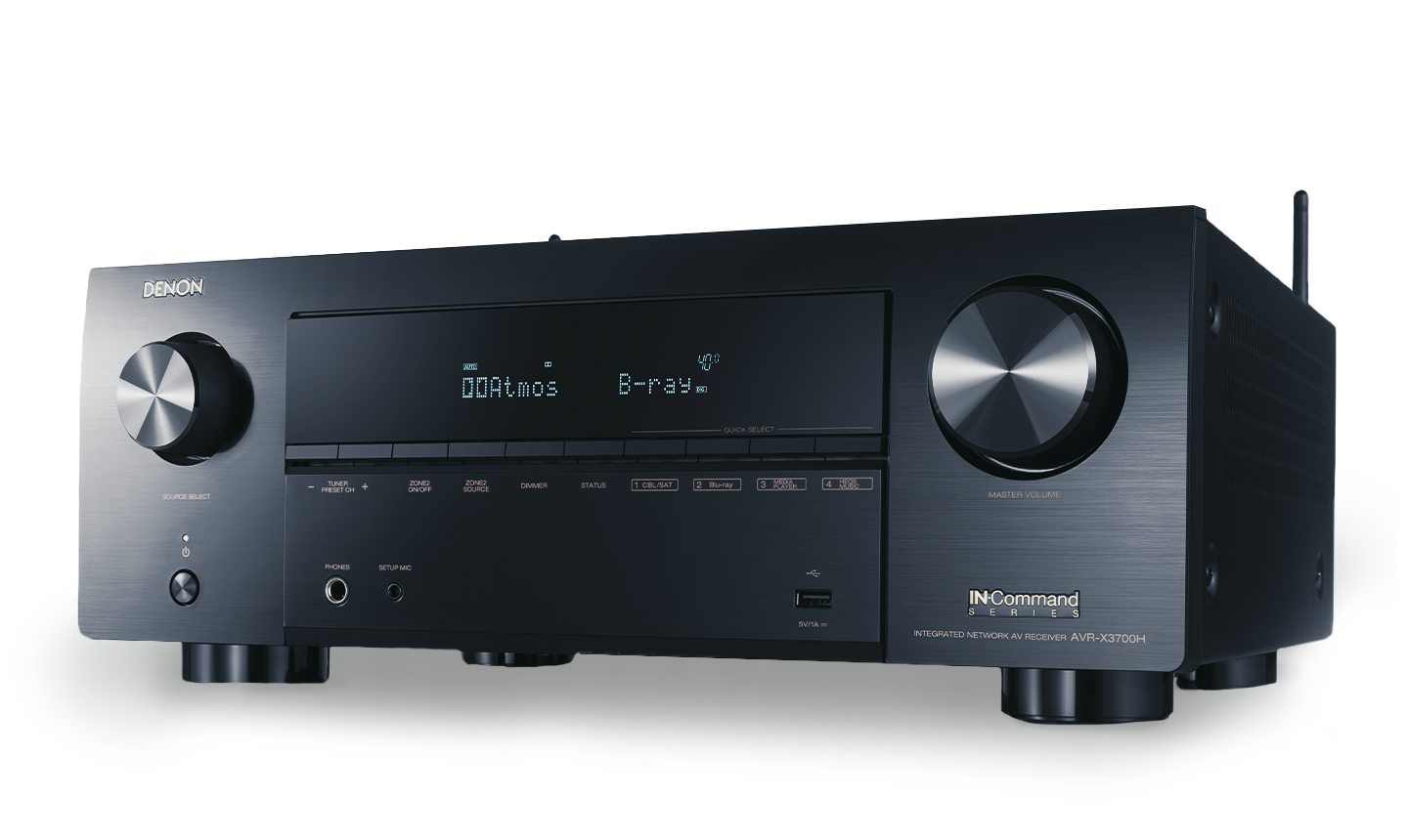 רסיבר רשת 7.1 ערוצים 8K 3D ושליטה קולית AVR-X2800 DENON