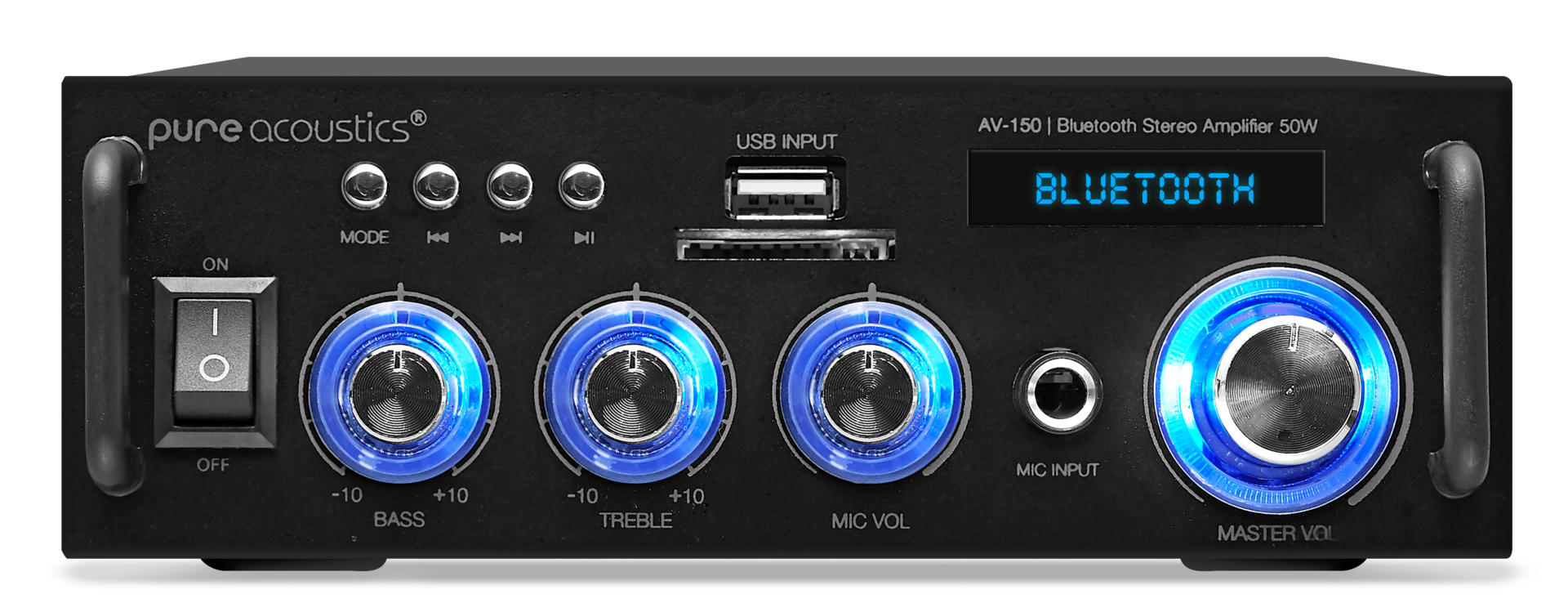 רסיבר סטריאו דיגיטאלי אלחוטי 50W AV-150 pure acoustics